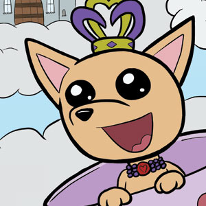 Princess Pups Origin Story: Cover - Princess Pups