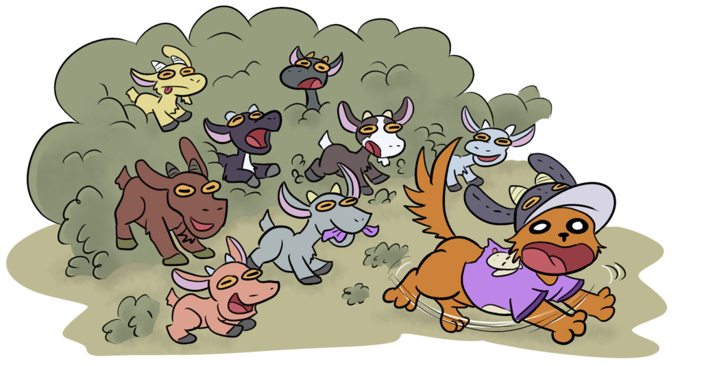 Return to Goat World - Princess Pups