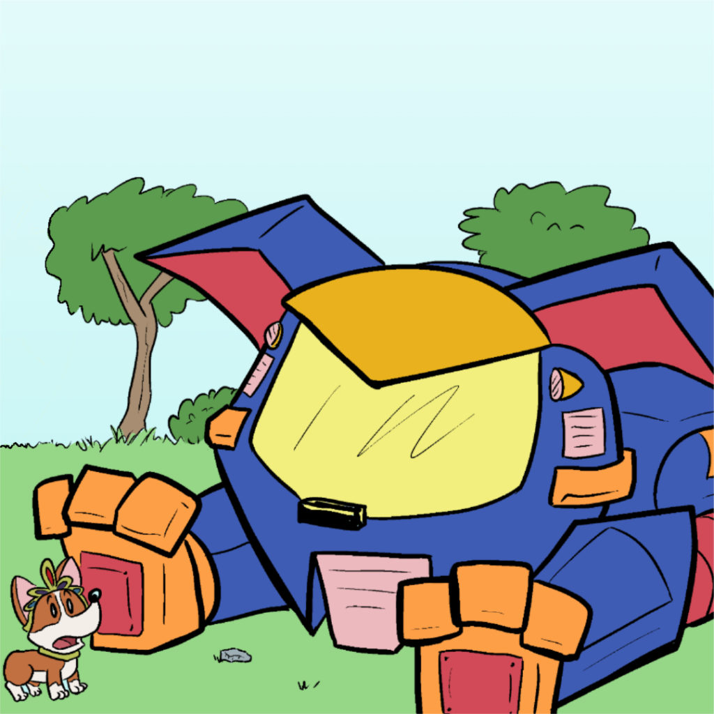 Mega Mech Mishap! - A Mega Discovery - Princess Pups