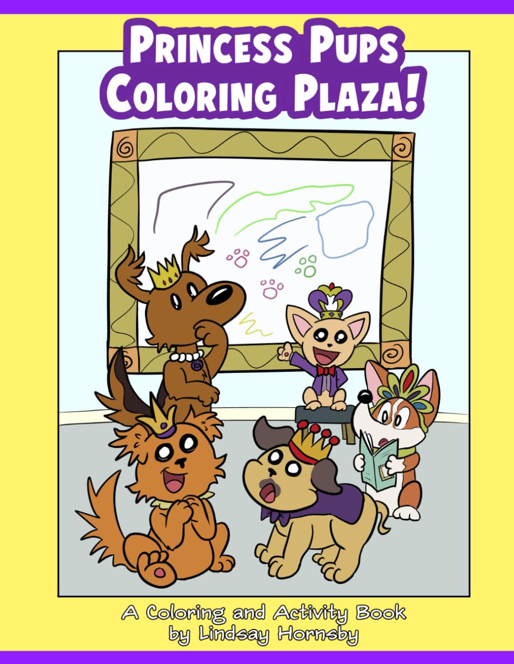 Coloring Pages - Princess Pups