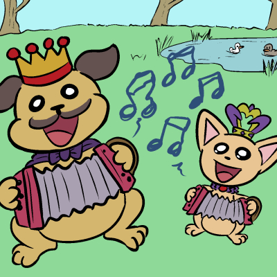 Accordions - Princess Pups